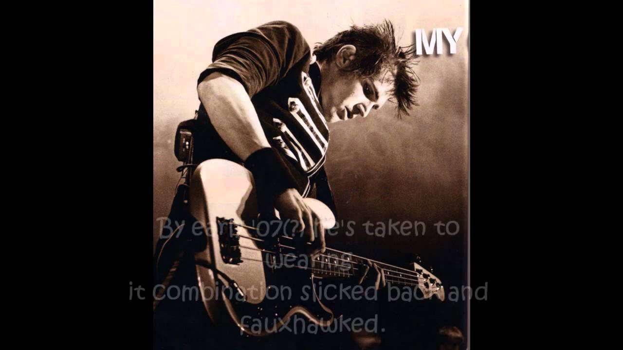 Mikey Way's hairstyles through the years - YouTube