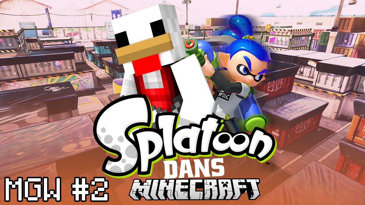Splatoon dans Minecraft ! - Splatoon HexionMC - YouTube