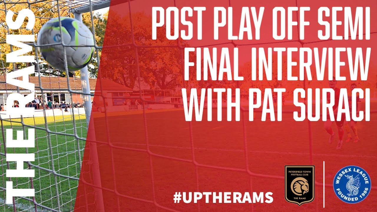 Post Play Off Semi Final Interview with Pat Suraci - YouTube