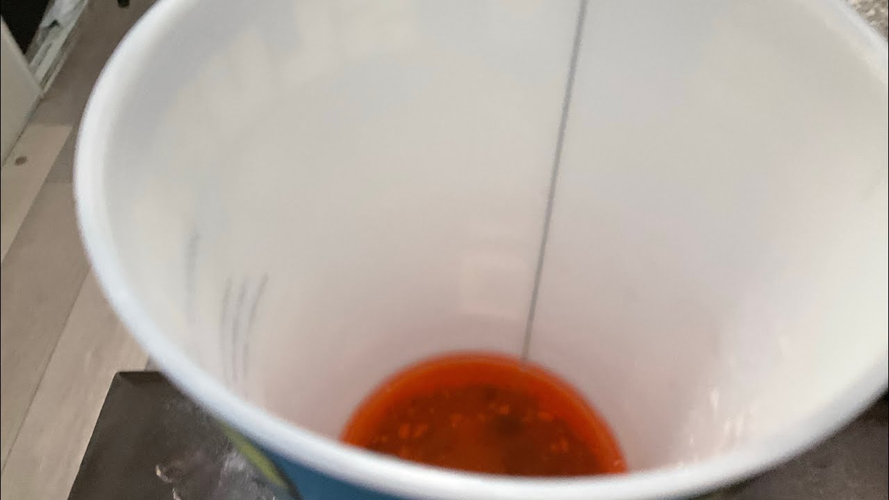 Turning red potion / red panda potion - YouTube