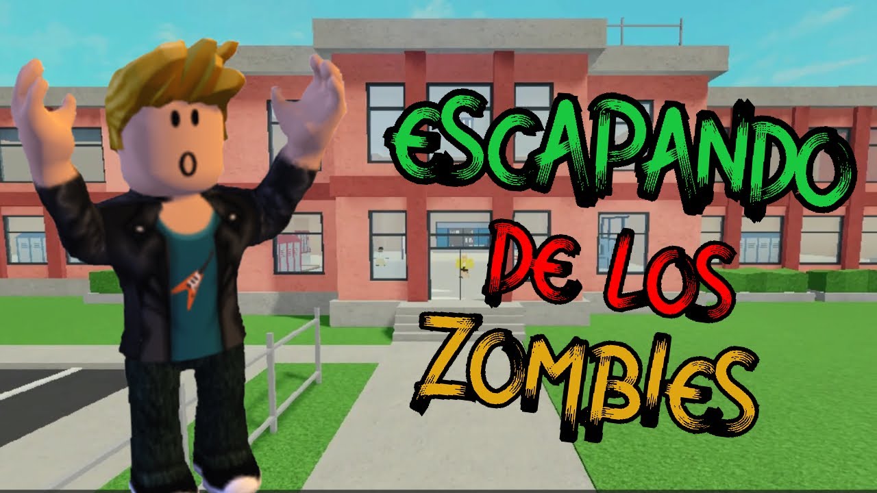 ESCAPANDO de los ZOMBIES de la ESCUELA | Roblox Field Trip Z - YouTube