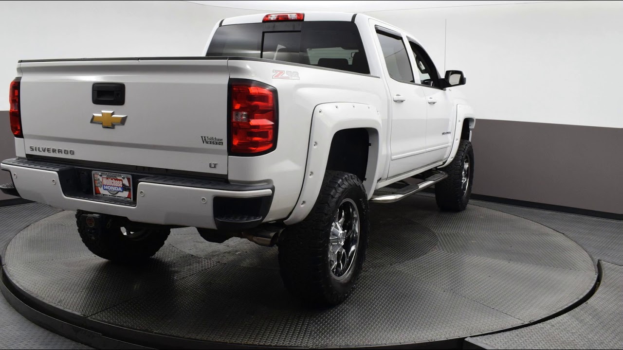 2016 Summit White Chevrolet Silverado 1500 4D Crew Cab #4965A - YouTube