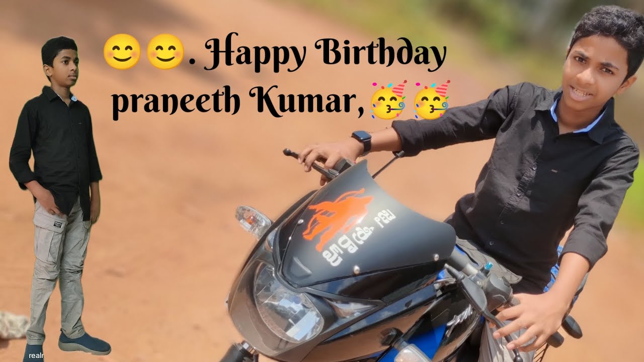 #telugu .Happy Birthday pranit Kumar - YouTube