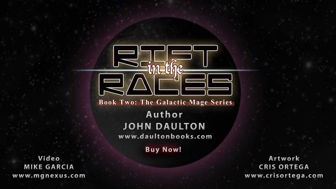 Rift in the Races book trailer video: The Galactic Mage series - YouTube