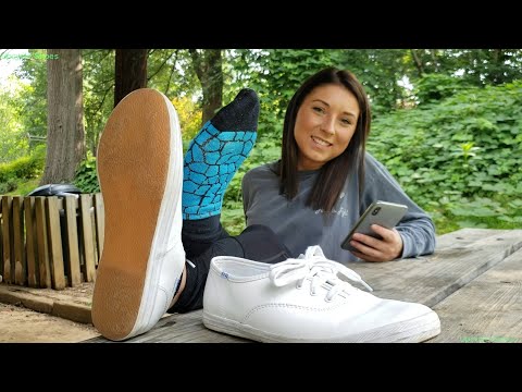 Upcycle Shoes:  Sold: Scarlets sneakers and Keds