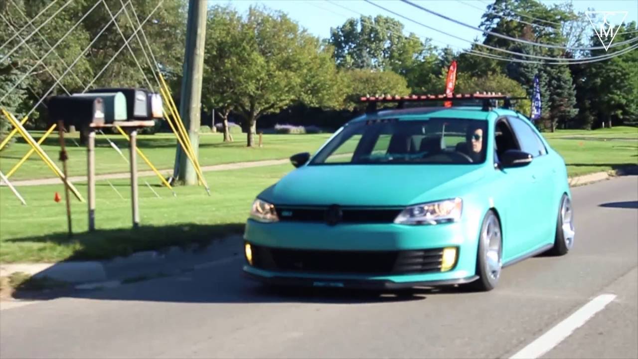 Stanced Mk6 Jetta GLI - YouTube