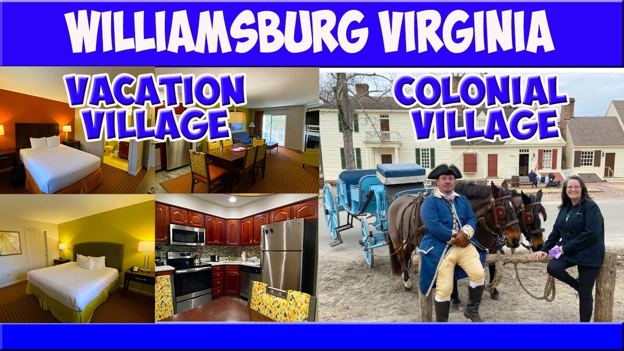 Williamsburg Virginia ~ 2 Bedroom @ Vacation Village + Colonial Village ...