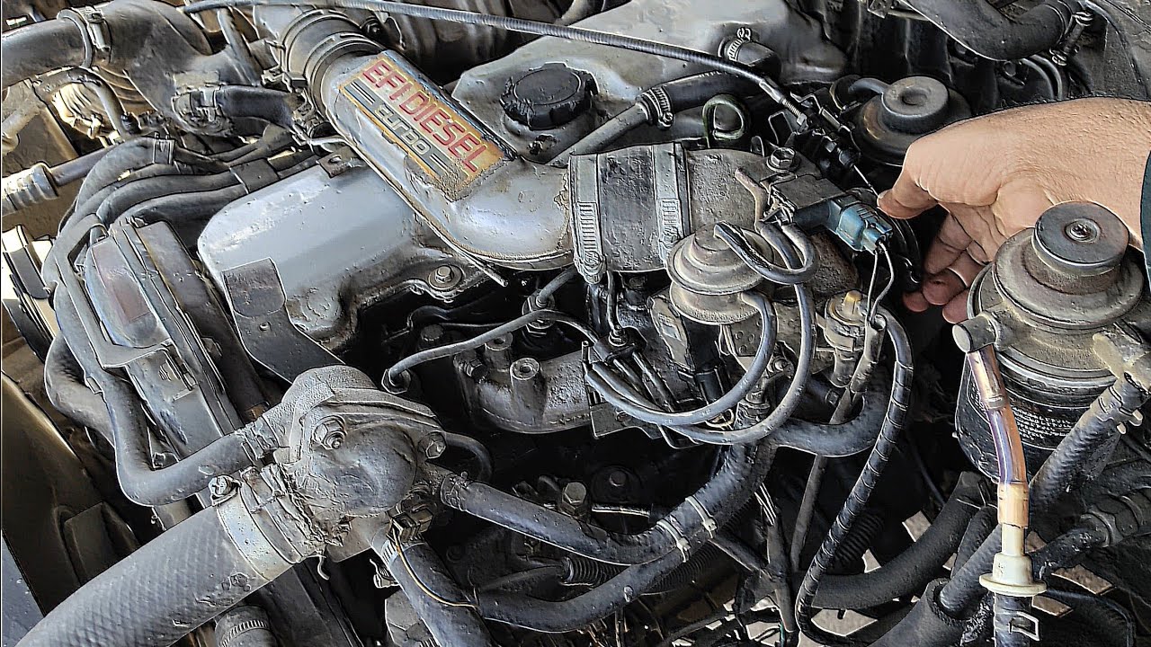 Toyota 2L turbo efi engine - turbo efi diesel engine - YouTube
