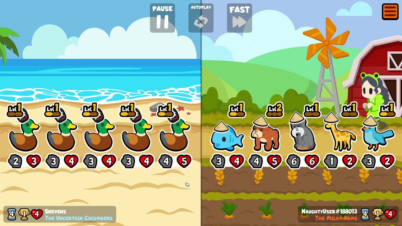 No one was prepared for duck city - Super Auto Pets - YouTube