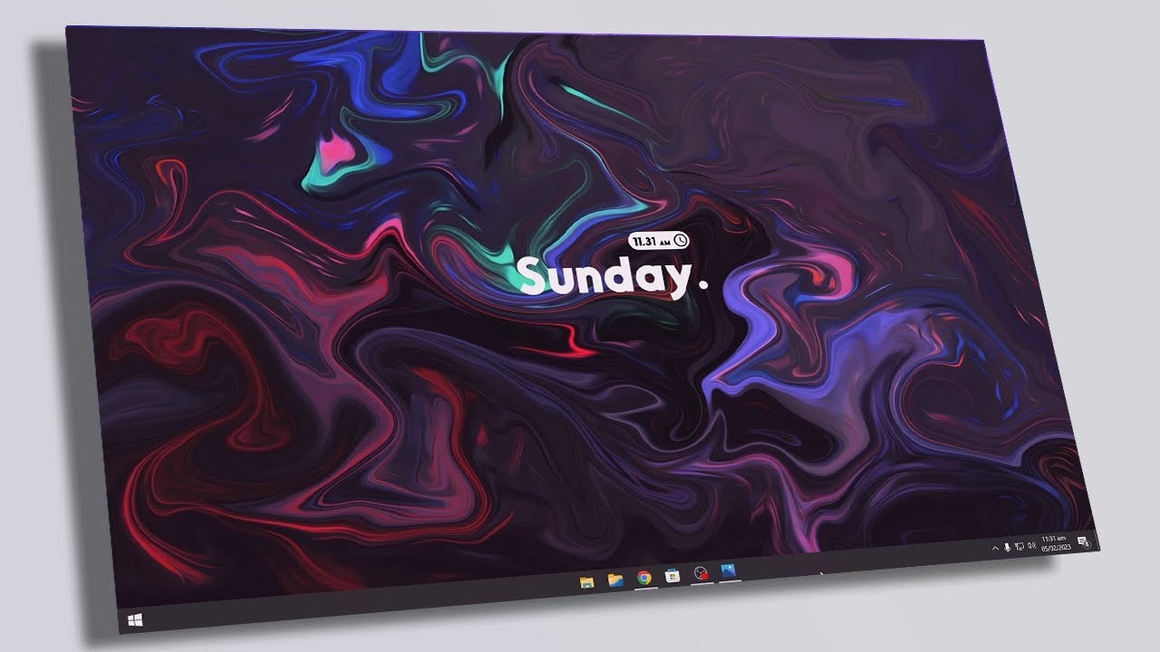 How To Create A Premium And Cool Looking Desktop - YouTube