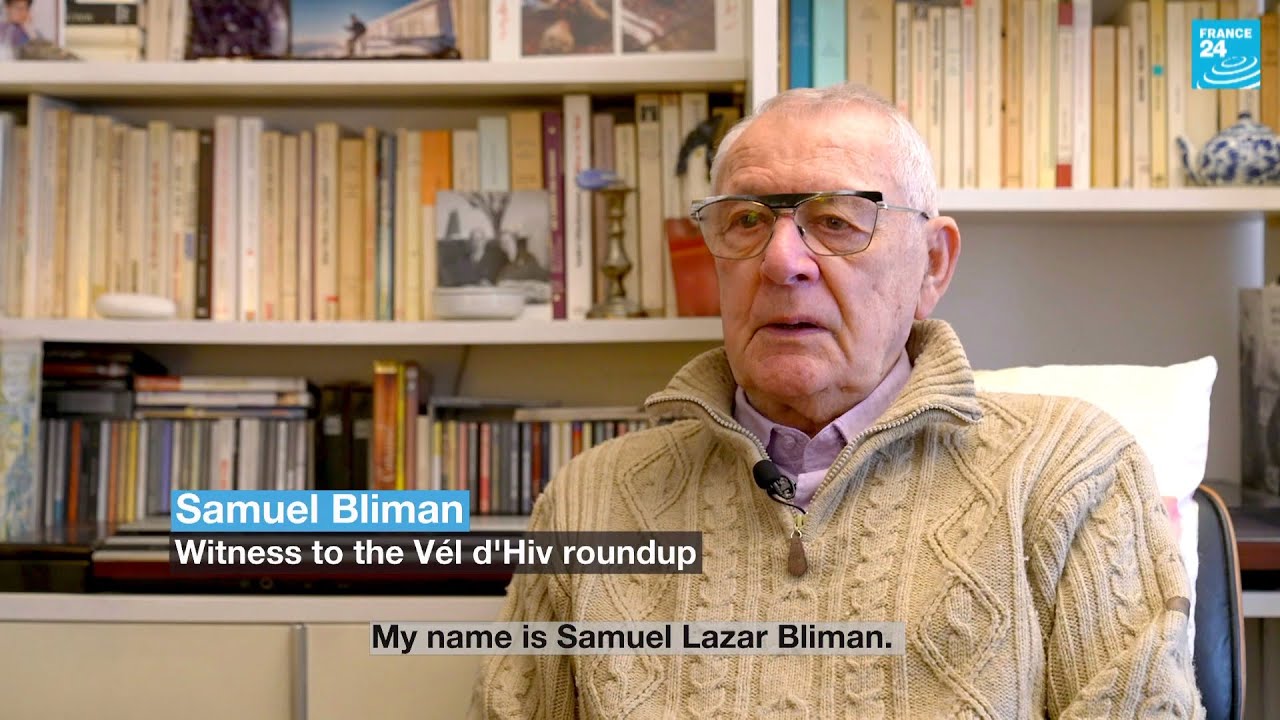 Samuel Bliman, Witness to the Vél d'Hiv Roundup • FRANCE 24 English ...