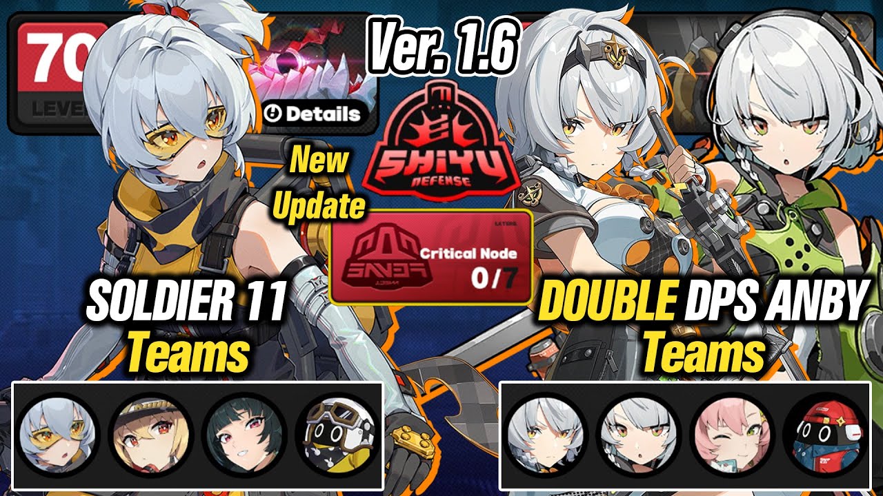 SILVER SQUAD TEAMS!! M0W0 S Anby x DPS Anby & Soldier 11 Teams - NEW v1 ...