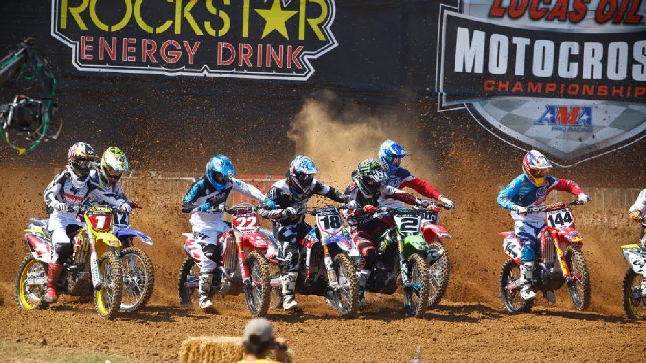 2011 Motocross Freestone - 450MX Moto 2 Ricky Dietrich, Brett Metcalfe ...