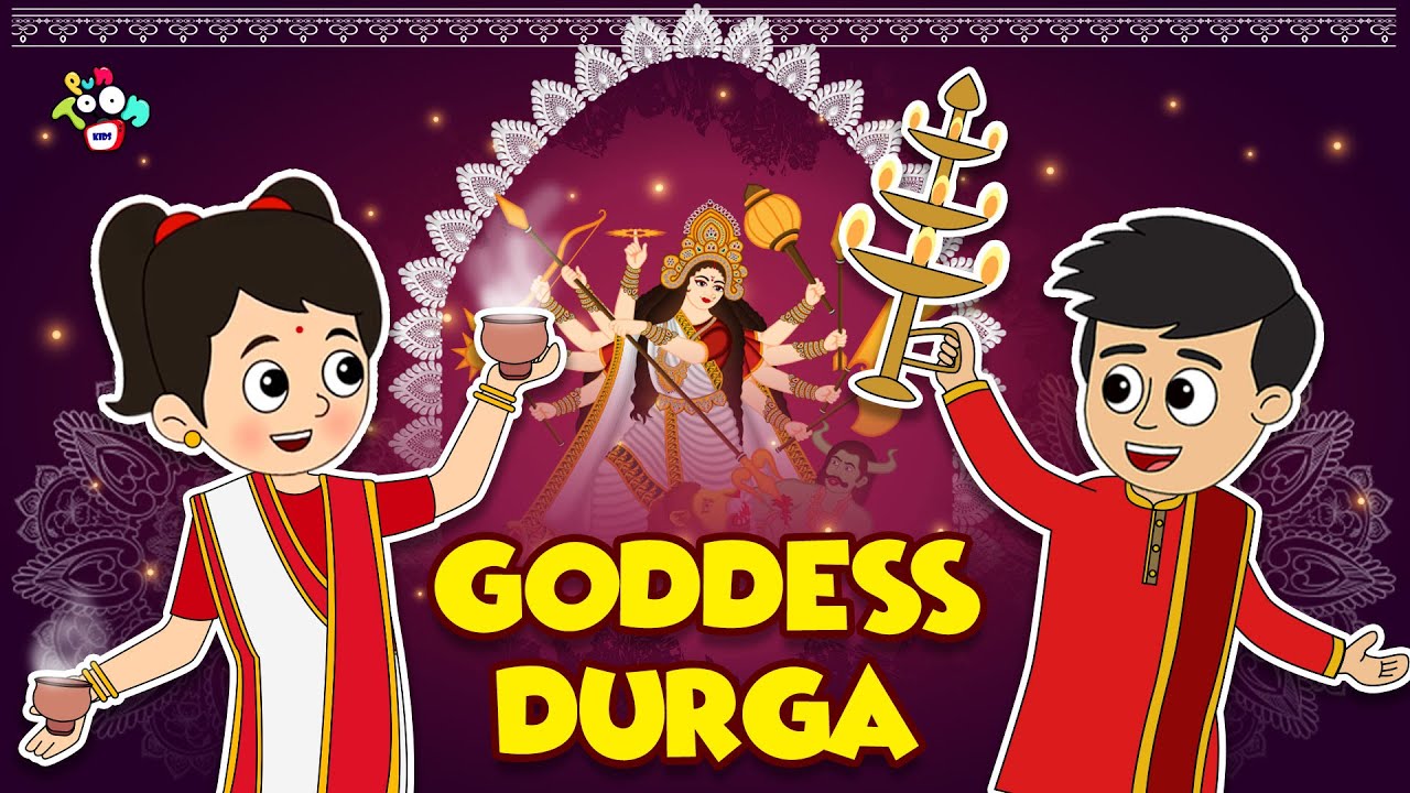 Durga Puja | Navratri Special | Animated Stories | English Cartoon ...