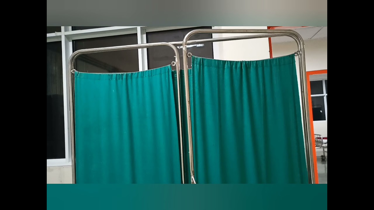 Hospital 🏥 folding screen curtain (parda ) #shorts #medical #hospital # ...