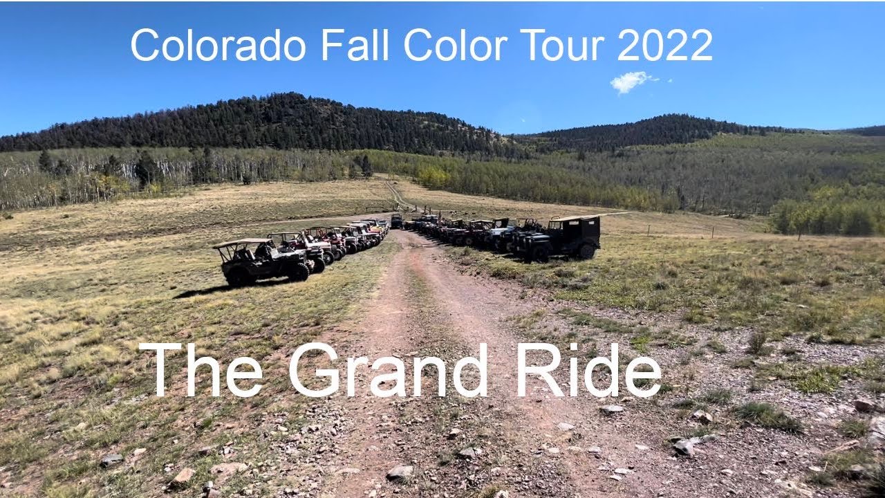 The Grand Ride/ Colorado Fall Color Tour 2022/ Willys Jeep/ GPW/MB/CJ2A ...