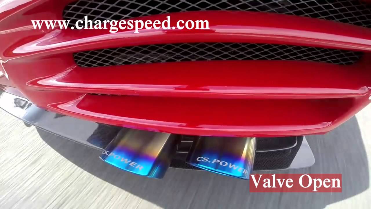 Chargespeed R35 GT-R CS Power Exhaust System - YouTube