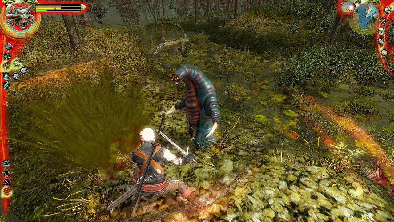 The Witcher #13 | Снова болота снова этот дед - YouTube