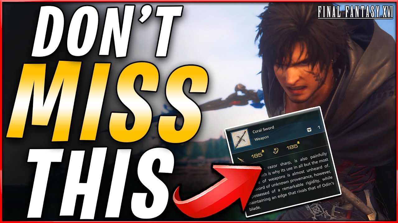 How to Get the Coral Sword | Final Fantasy 16 (Missable Weapon Upgrade ...