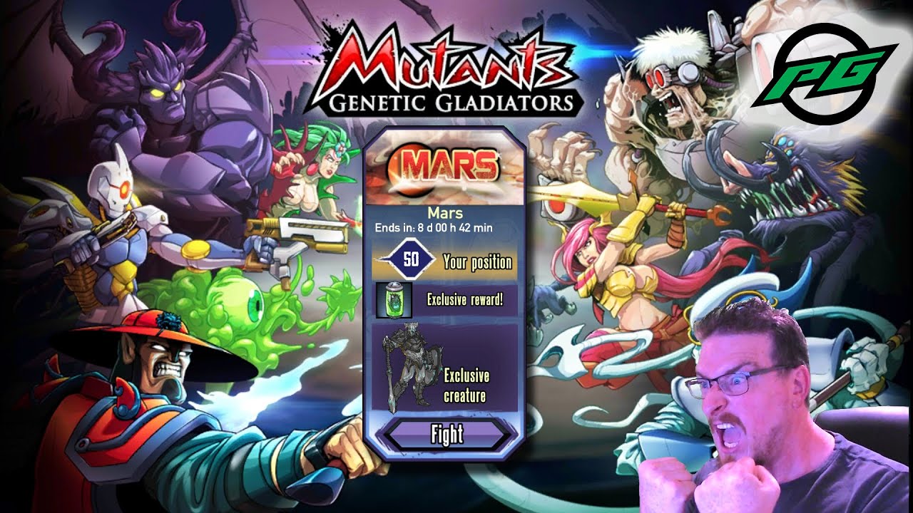 Streaming Mutants Genetic Gladiators | Mars Event Level 50 - 100 - YouTube