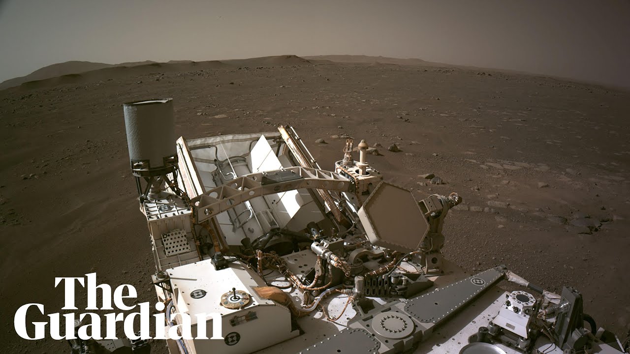 Listen to the first sounds recorded on Mars - YouTube