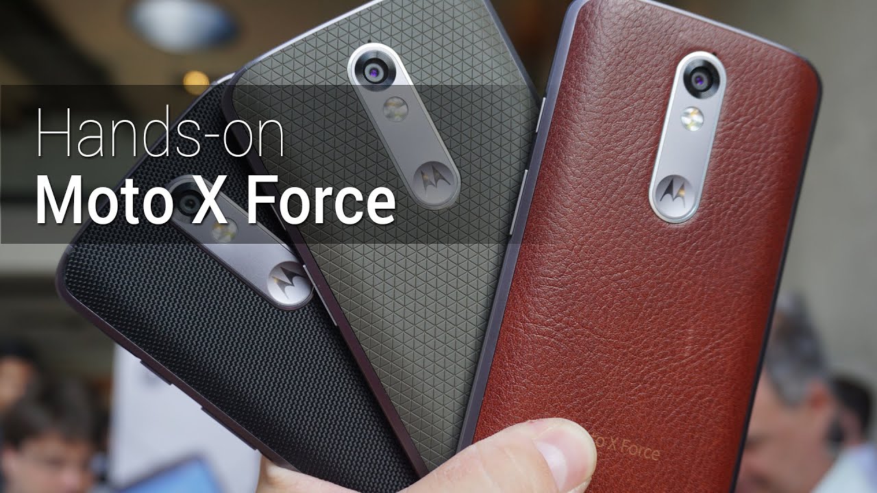 Hands-on: Moto X Force | Tudocelular.com - YouTube