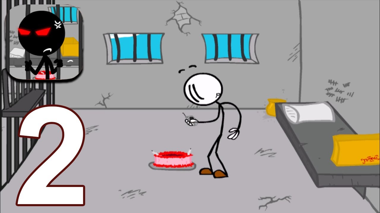 Escaping The Prison Henry Stickman - Gameplay Walkthrough Part 2 ...