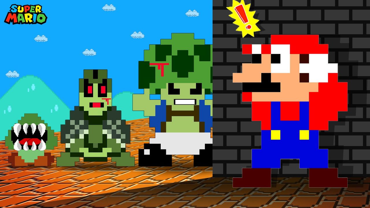 Super Mario Bros. But If Mario Survives The Zombie Apocalypse?? | Game ...
