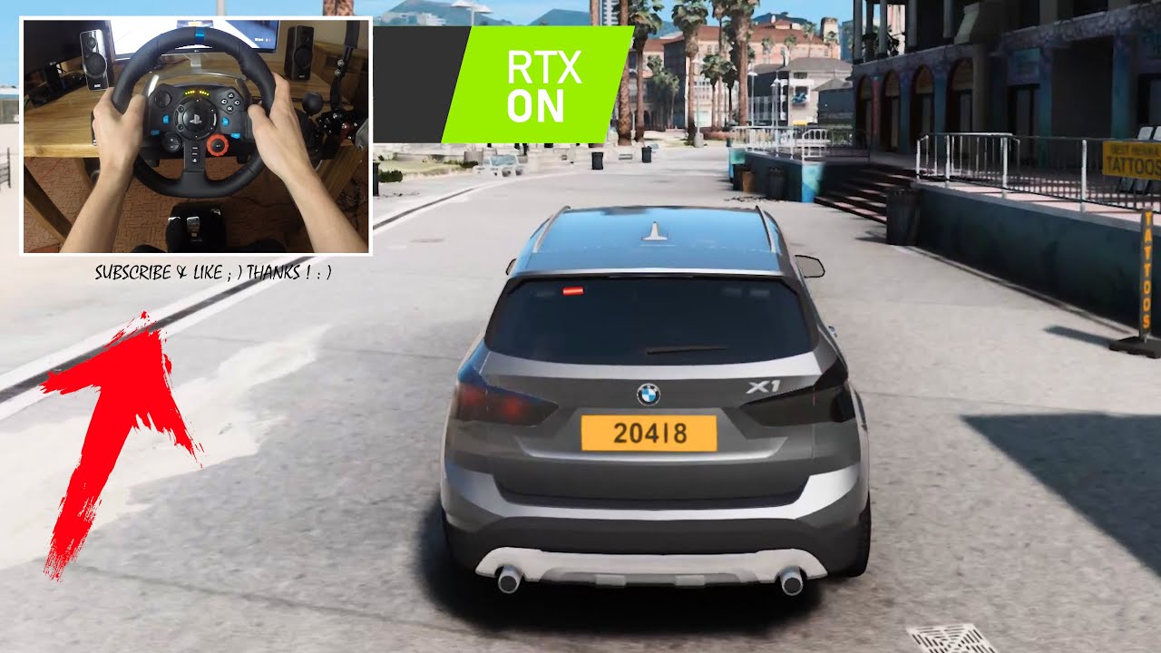 GTA V - Guernsey Police Unmarked BMW X1 | Logitech G29 🔥 Ray Tracing ...