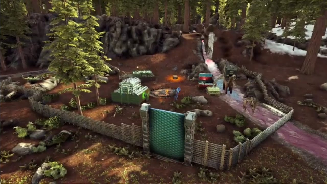 ark base build ragnarok. - YouTube