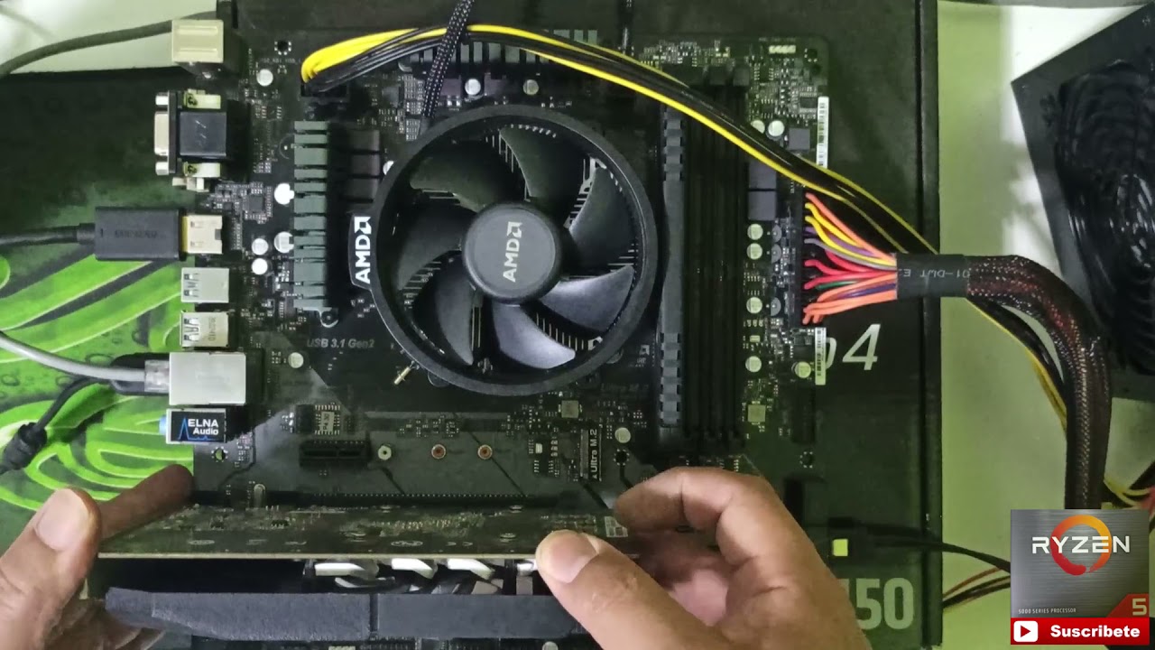 Como actualizar BIOS B450M PRO4 ASROCK para RYZEN 5 5600G - YouTube