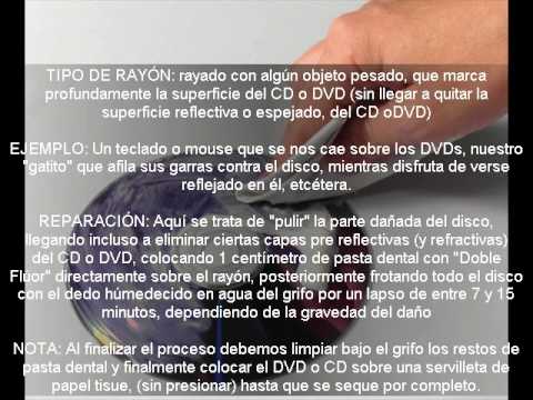 TOP 5 - Reparar DVD o CD rayado - YouTube