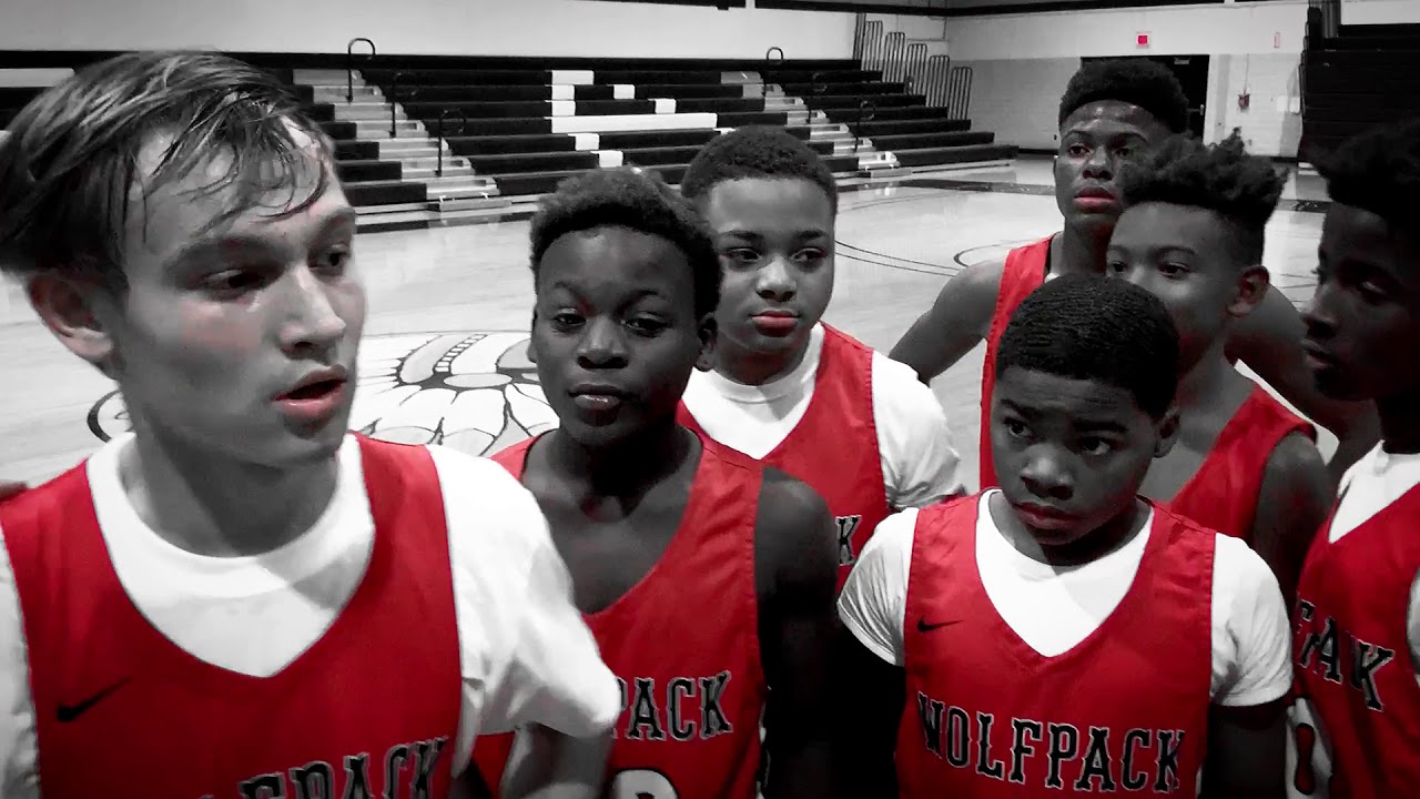 NCEMS Wolfpack Boys Basketball team BEAT Fairpark Indians - YouTube