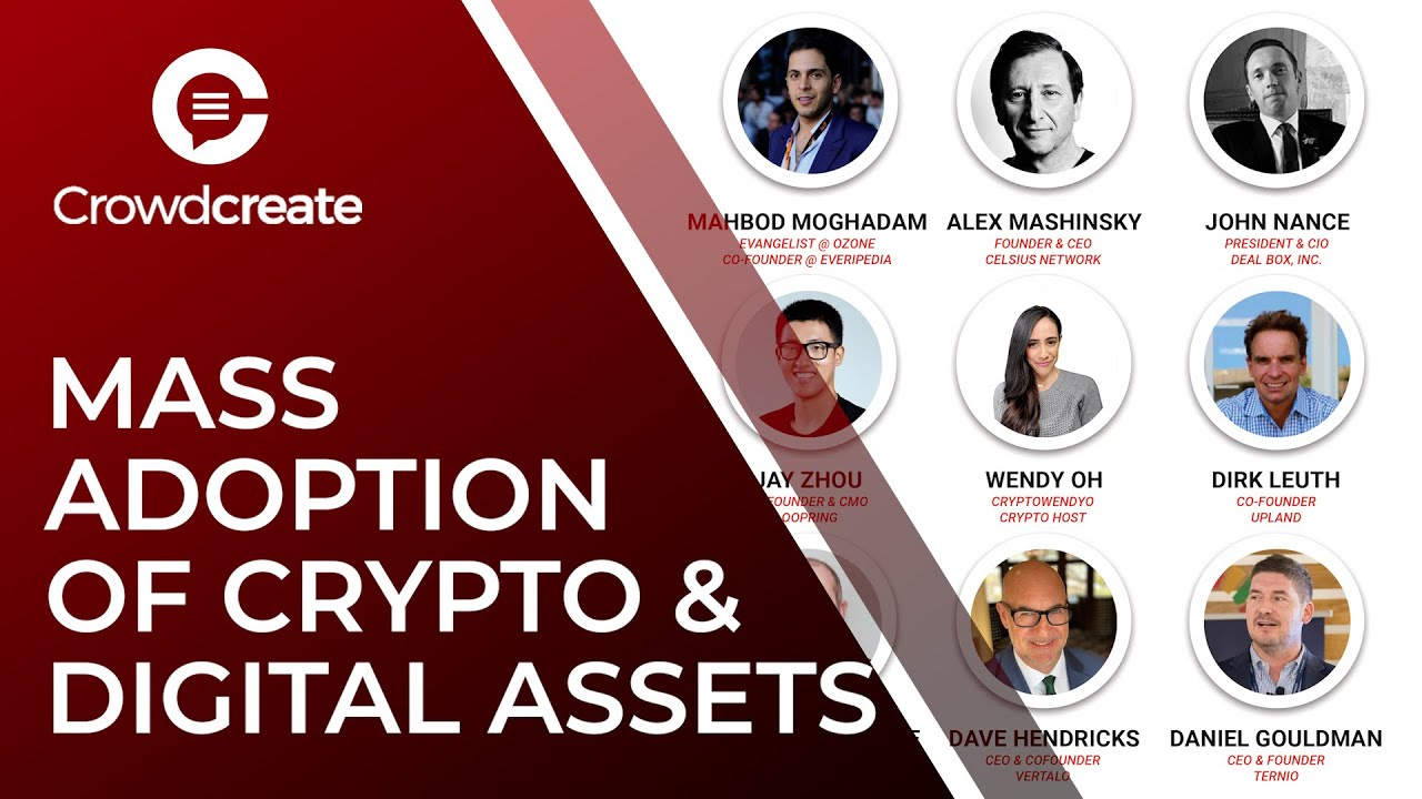 Crowdcreate Mastermind | Mass Adoption of Crypto and Digital Assets ...