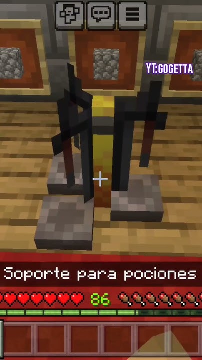 COMO CREAR UNA MESA DE POCIONES EN MINECRAFT - YouTube