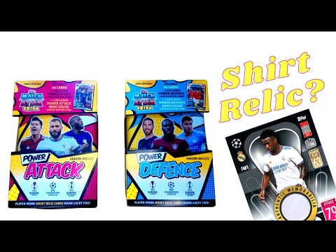 Shirt Relic Card?! Topps Match Attax Extra 21/22 Double Mega Tin ...
