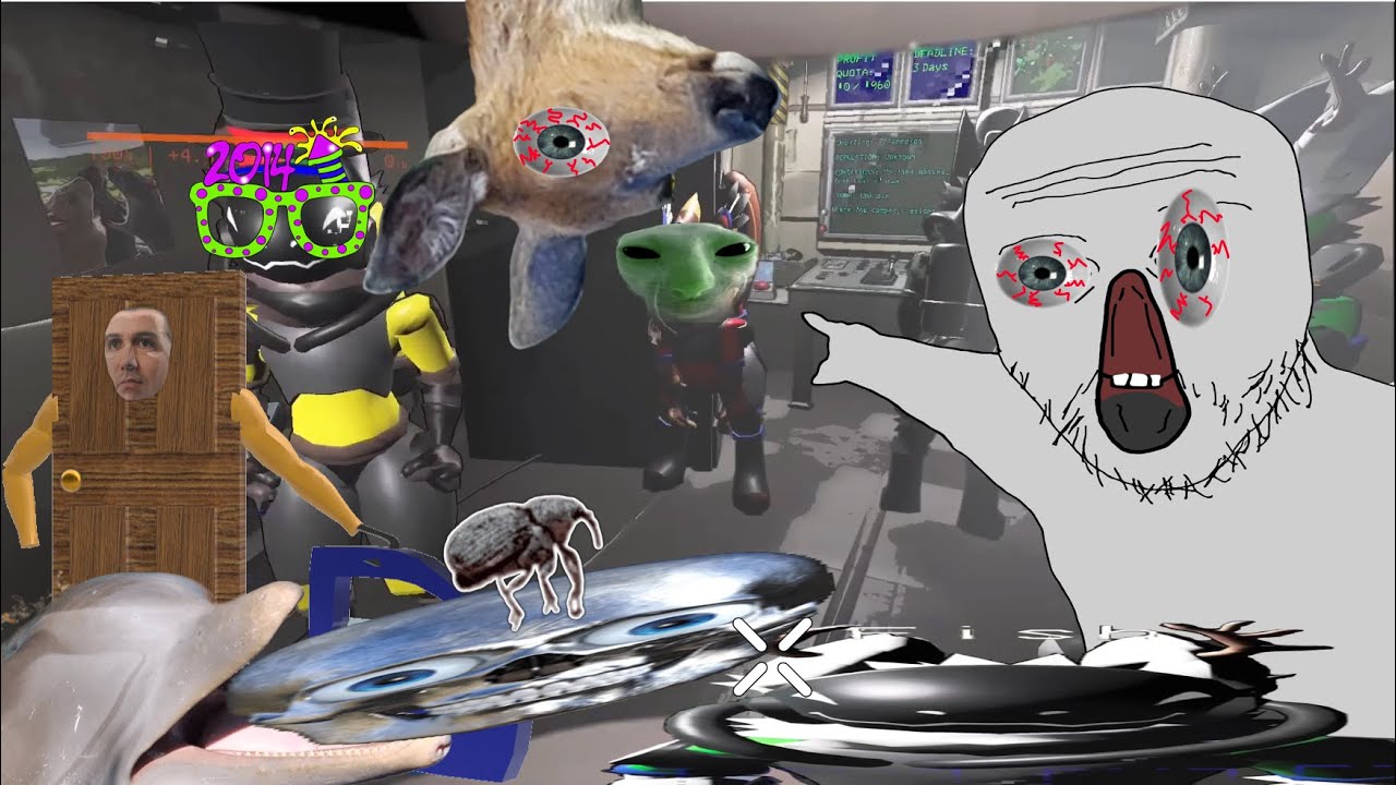 Our asses are NOT making quota (Protogen Lethal company with friends ...