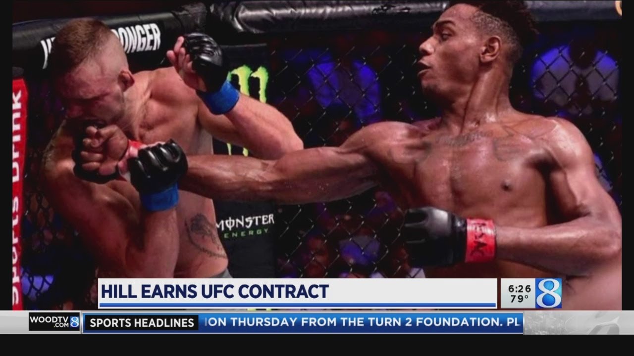 Hill earns UFC contract - YouTube