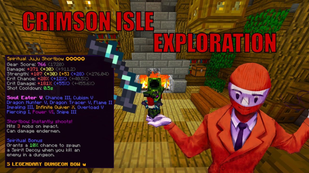 Exploring the Crimson Isle - Hypixel Skyblock - Live Stream - TNTboss ...