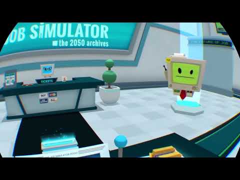 Job simulator vr (Multiplayer online) gameplay G4M3R - YouTube