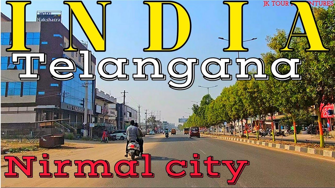 Driving in India Ep.84 | Telangana | Nirmal City | The Most Beautiful ...