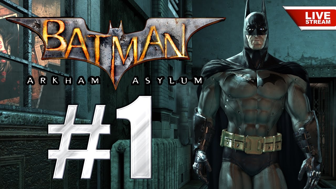 Batman: Arkham Asylum Remaster (PS4) / Let's Play #1 - YouTube