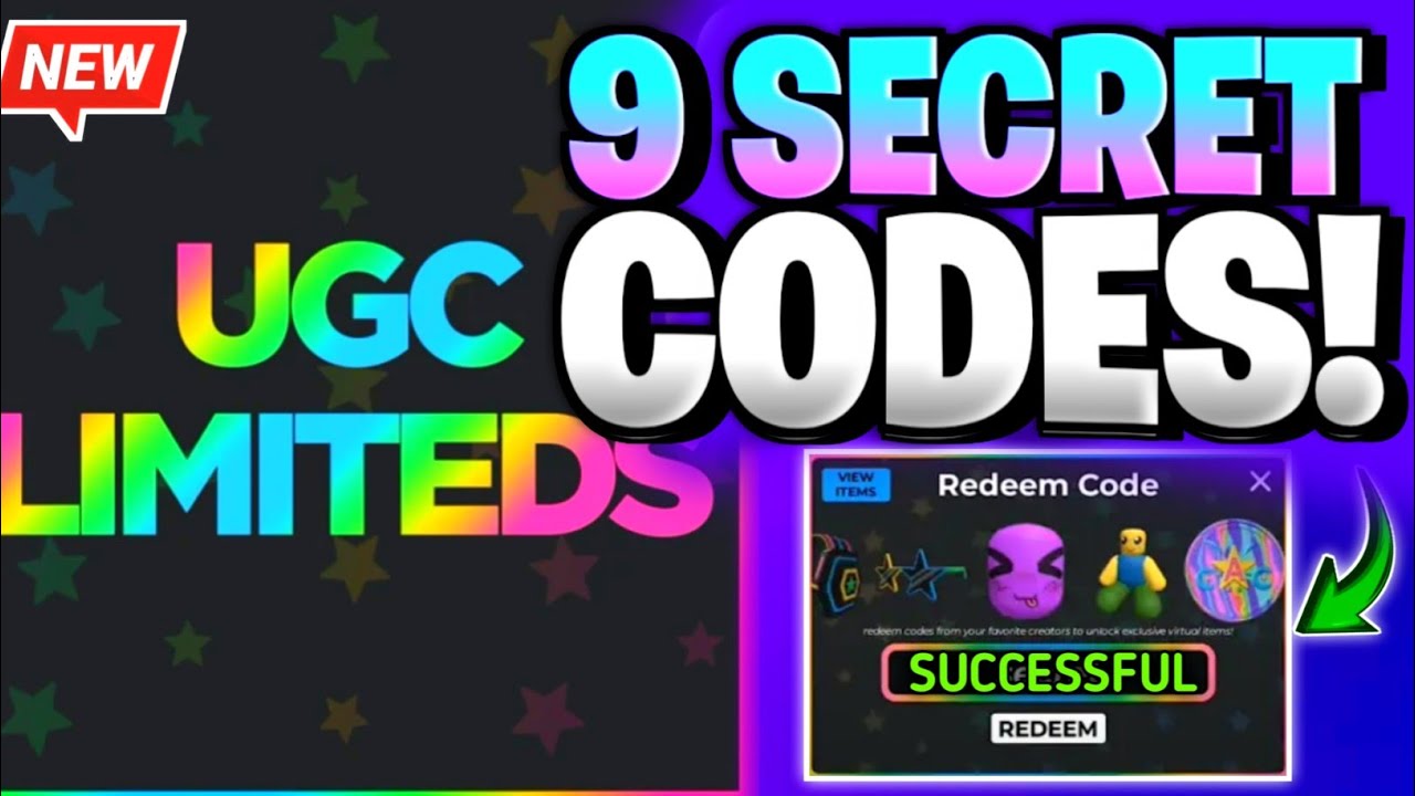 ⚡*FREE ITEMS*⚡UGC LIMITED FRESH CODES IN JUNE 2025 | CODES FOR ROBLOX UGC LIMITED - YouTube