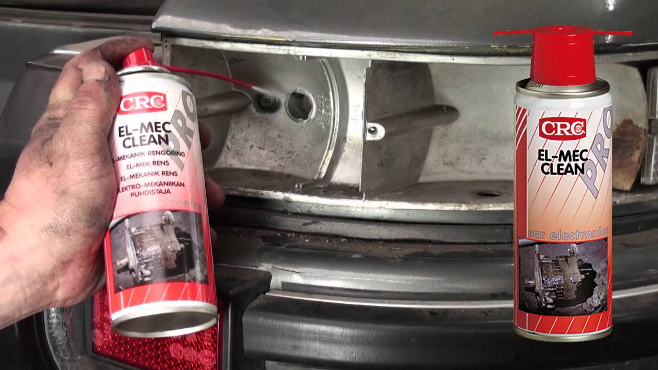 CRC Oxide Clean // CRC El-mec Clean_HD720p.wmv - YouTube