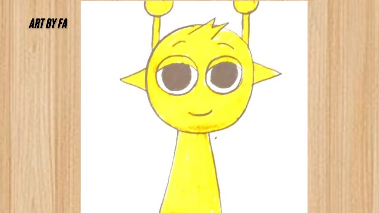 How To Draw Simon INCREDIBOX SPRUNKI || step by step drawing for ...