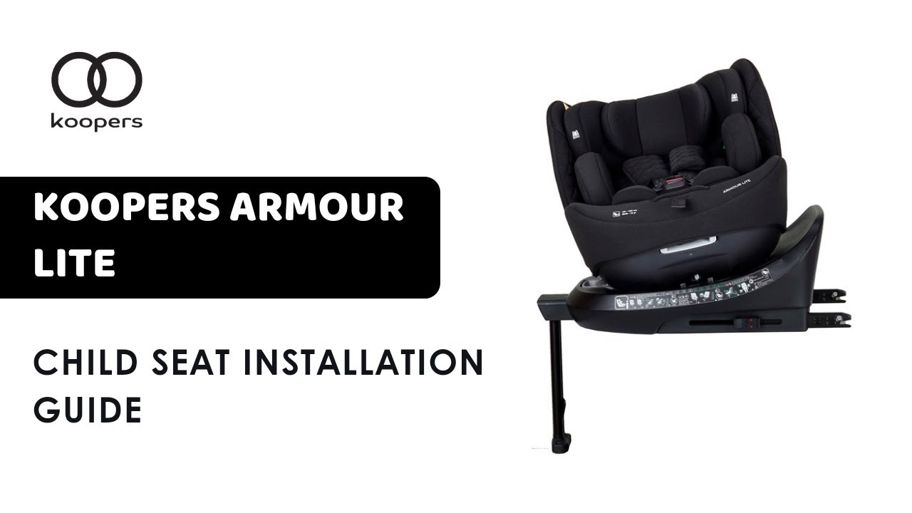 Koopers Armour Lite Installation (ISOFIX) R129 Lite Series - YouTube