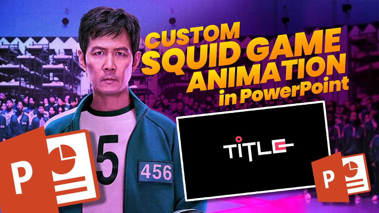 Squid Game Inspired PowerPoint Animation – Customize Your Slide ...