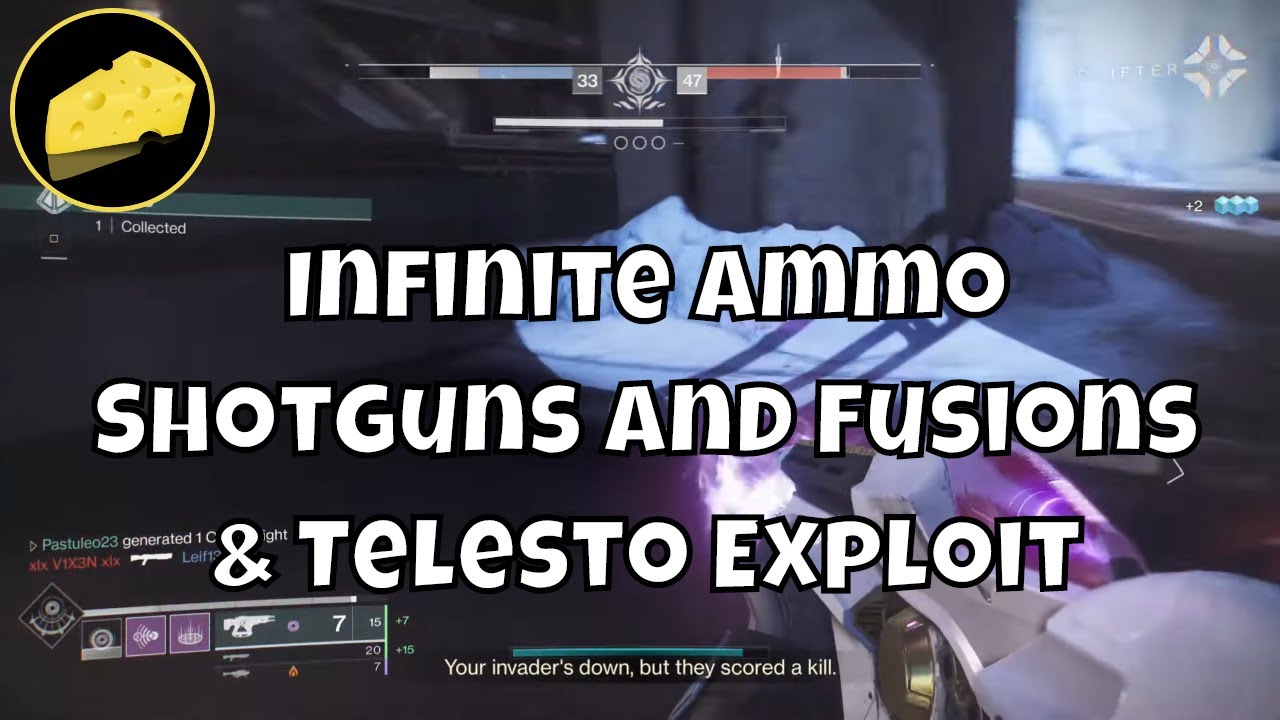 Infinite Ammo Exploit Shotguns and Fusions Better With Telesto - YouTube