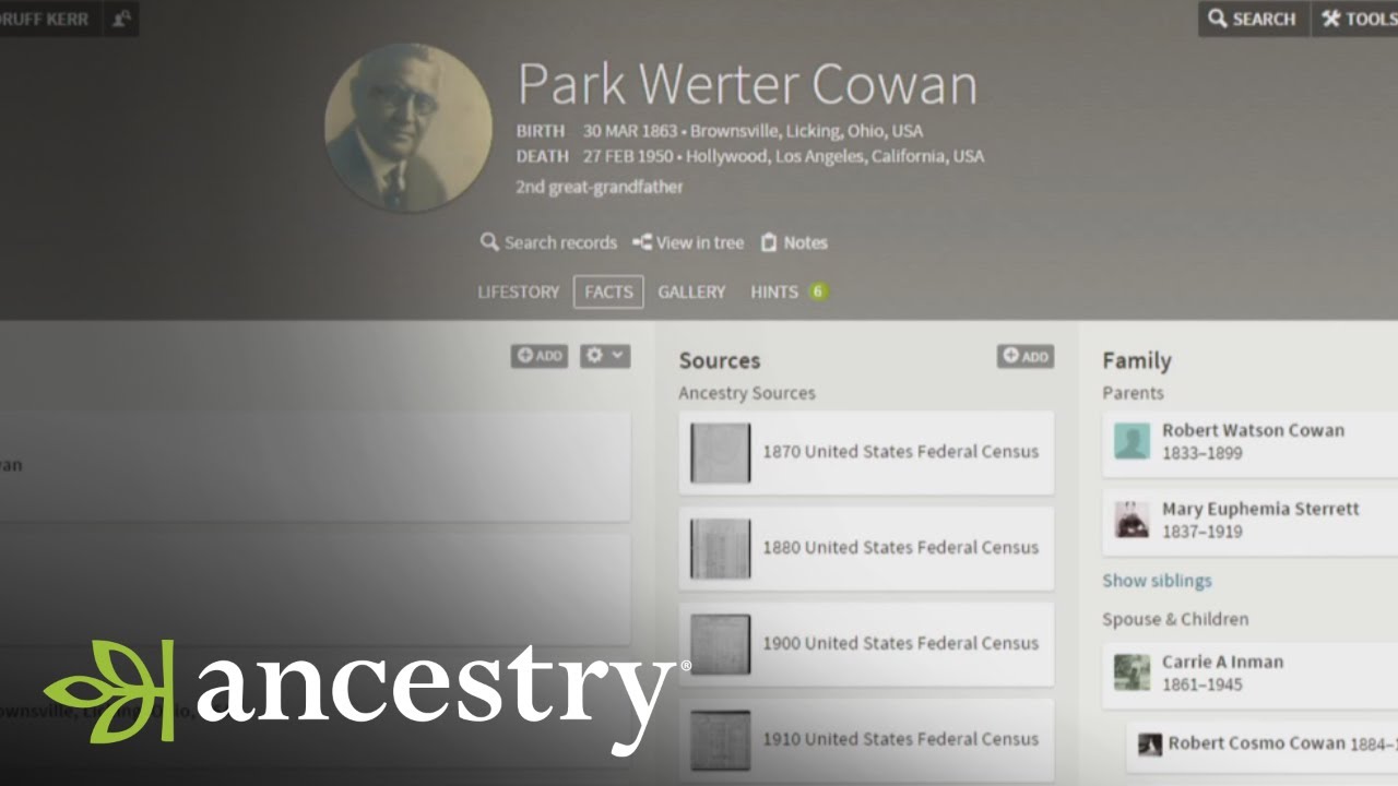 Enhance Your Research with Ancestry's New LifeStory | Ancestry - YouTube