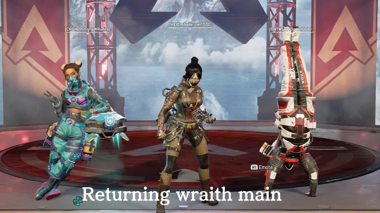 Returning wraith main[11 kills 3k ] - YouTube